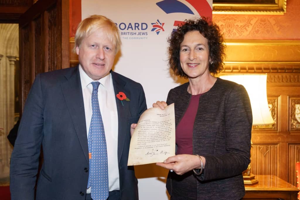 Boris Johnson speaks of the ‘genius of Israel’ at Board of Deputies ...